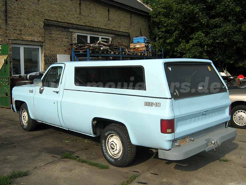Chevrolet C10 Big Ten Pick Up Camper - Moviecars