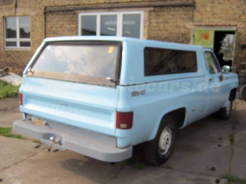 Chevrolet C10 Big Ten Pick Up Camper - Moviecars