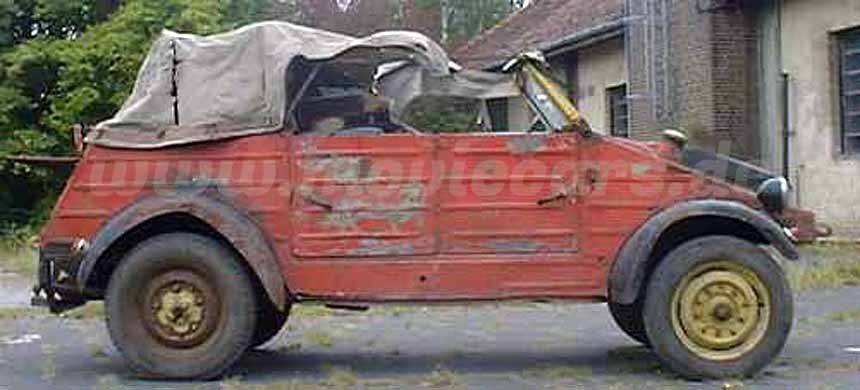 Volkswagen VW 82 Kübelwagen WKII Wehrmacht VW82 - Moviecars