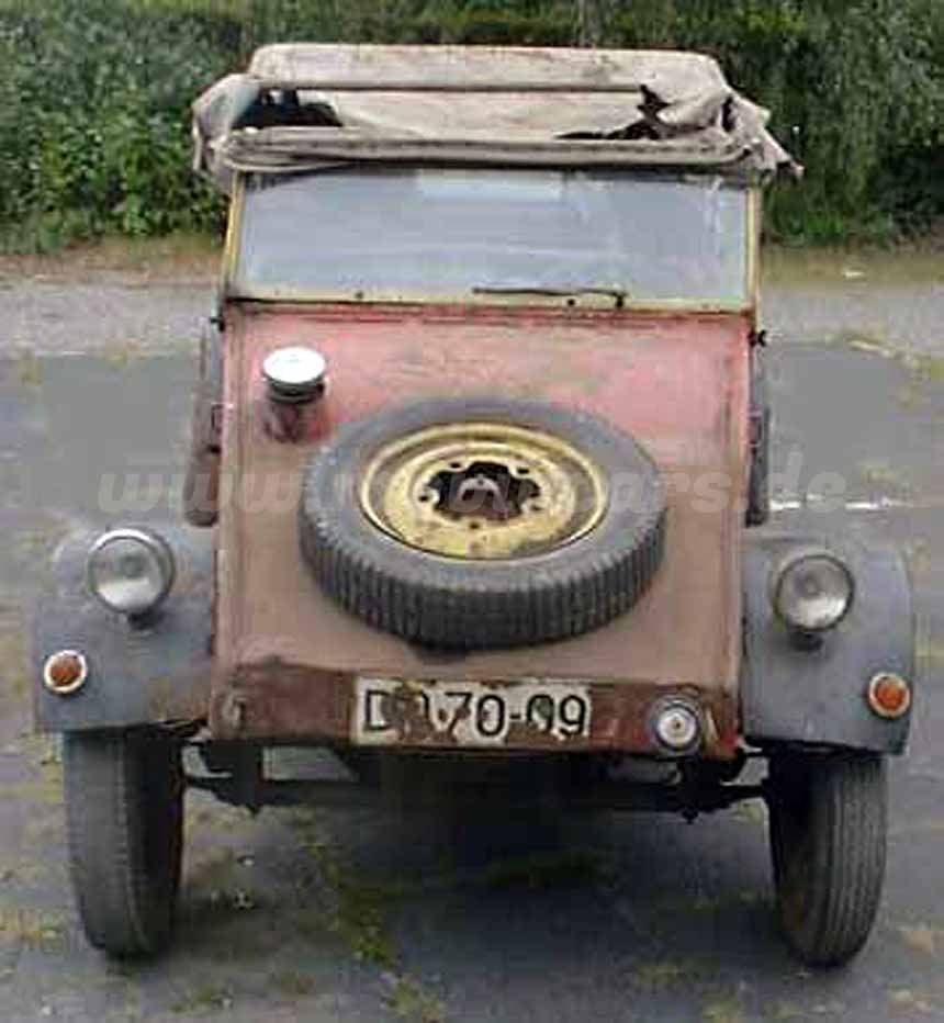 Volkswagen VW 82 Kübelwagen WKII Wehrmacht VW82 - Moviecars