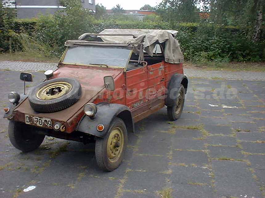 Volkswagen VW 82 Kübelwagen WKII Wehrmacht VW82 - Moviecars